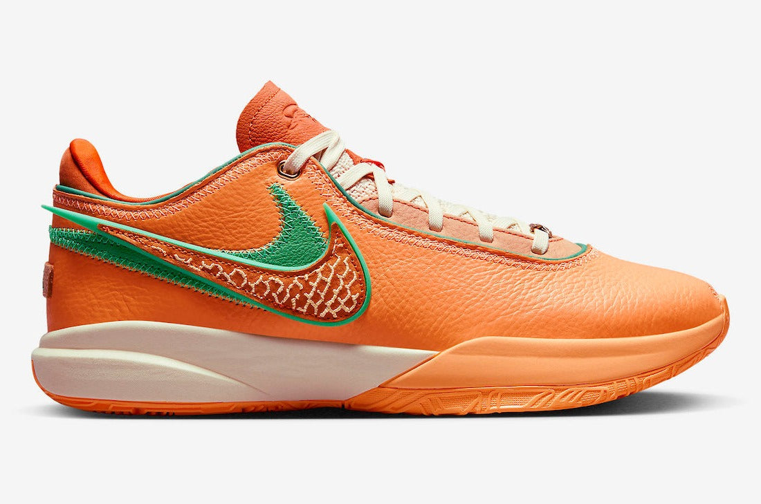 Nike LeBron 20 FAMU Peach Cream – GlobalSneakers