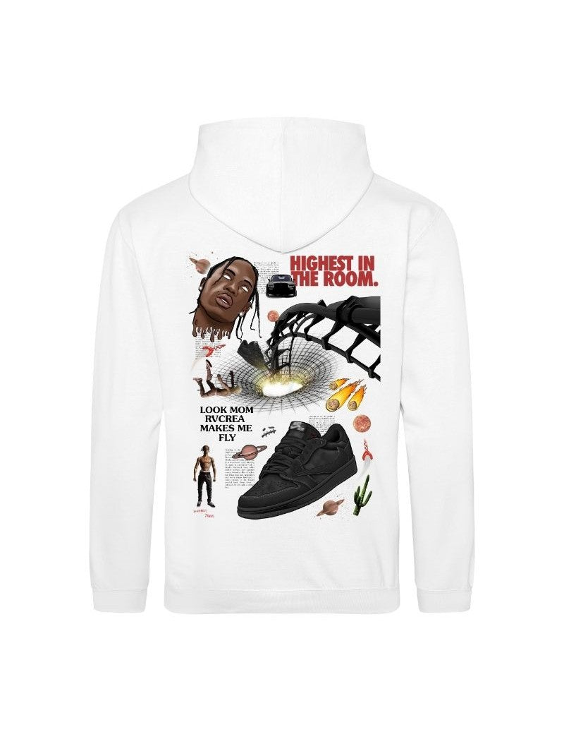 ENCORE Sneakers X RVCREA - Hoodie - TVS1 Low "Black Phantom" (WHITE ...